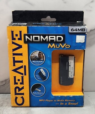 Creative Nomad MuVo 128MB MP3 Player And MUvo Vintage USB Flash Drive ...