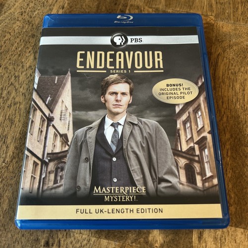 ENDEAVOUR SERIES 1 BLURAY - 3 DISC SET - UNSEALED UNPLAYED MINT - SAME ...
