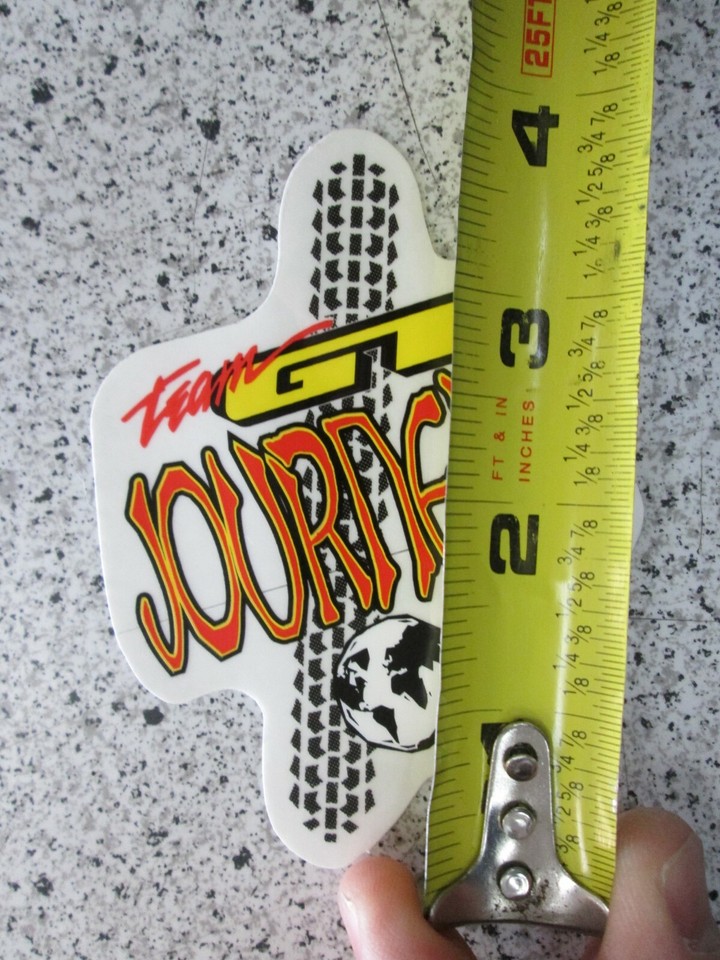 GT bicycles sticker / decal TEAM GT JOURNEYS 1990s BMX MTB stickers | eBay