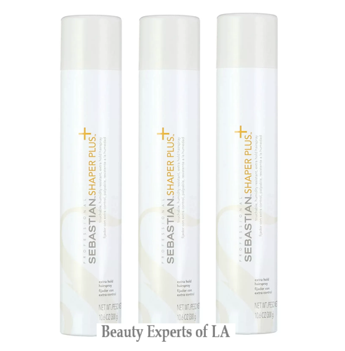 3 PACK Sebastian Professional Shaper + PLUS Hairspray 10.6oz / 300g ...