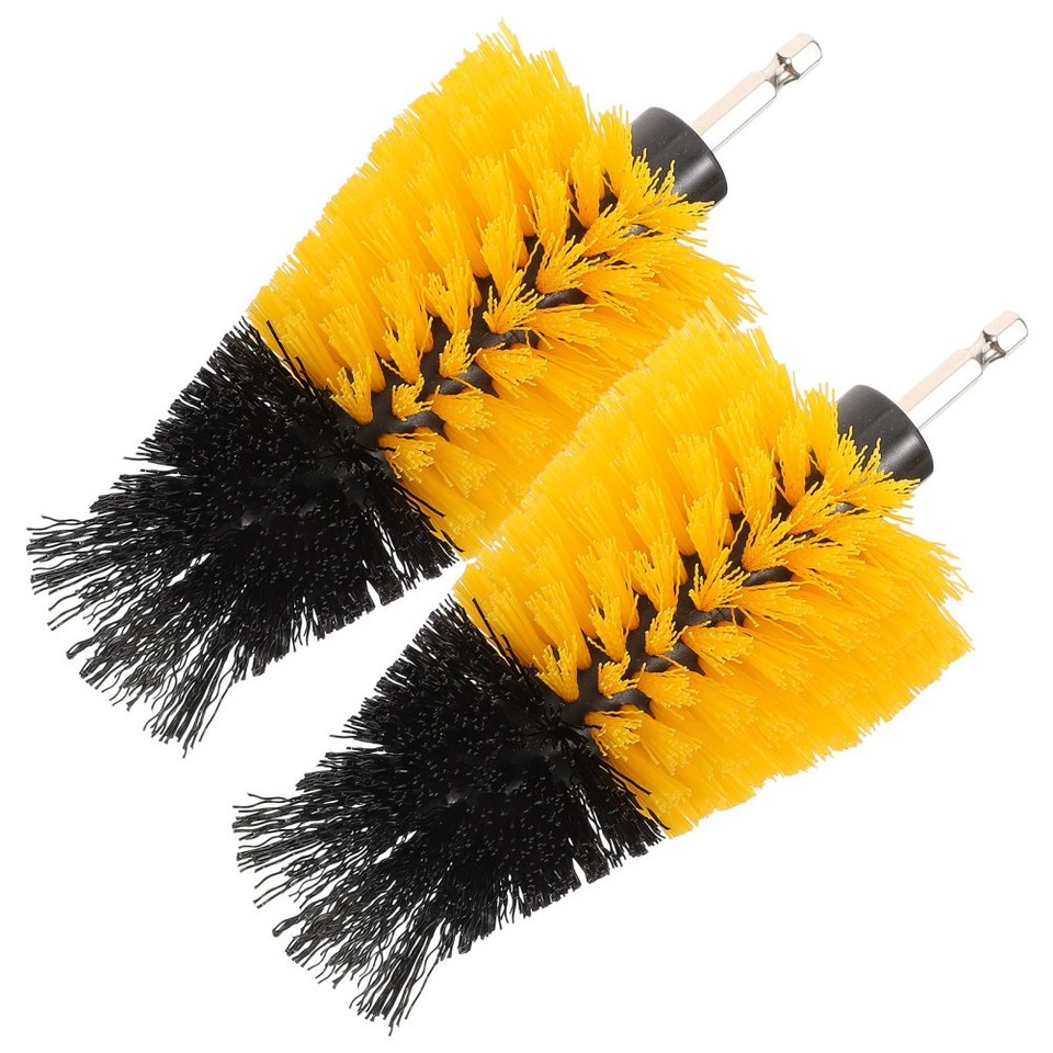 2 Pcs Scrub Brush Drill Attachment Scrubber Attachments for Cleaning ...