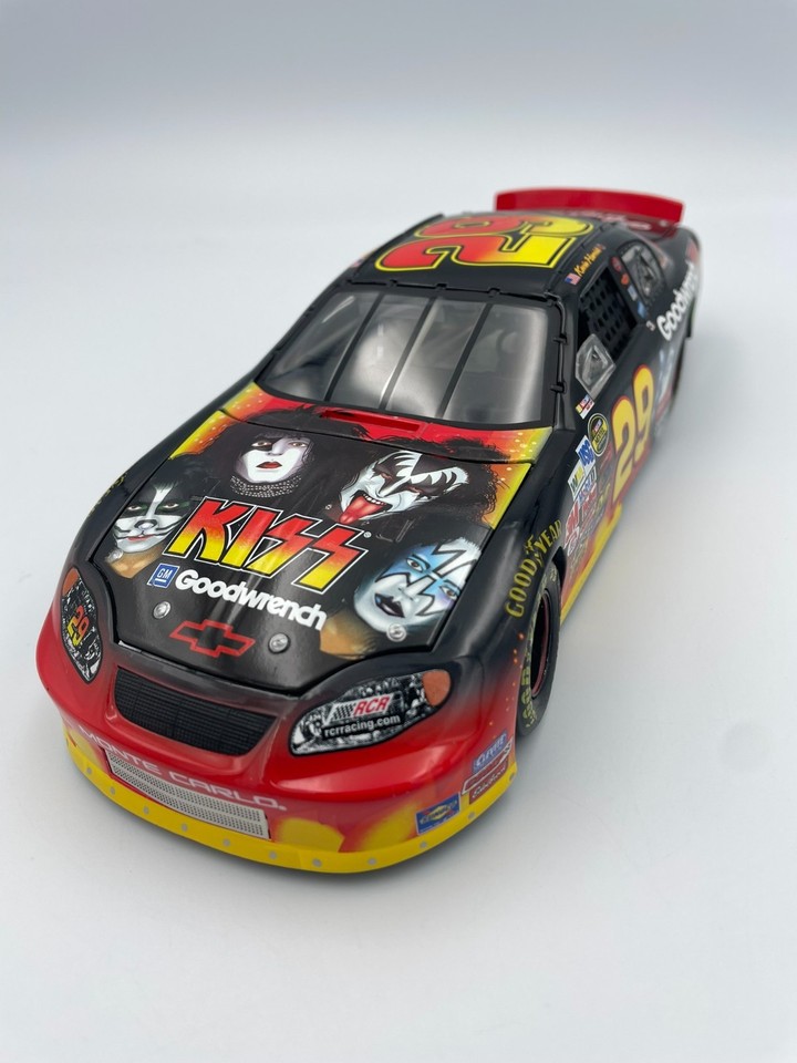 #29 Kevin Harvick 1:24 scale NASCAR racecar Limited Edition KISS Sam ...