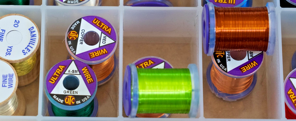 lot of 26 spools of UTC Ultra Wire Assorted Colors - Fly Tying | eBay