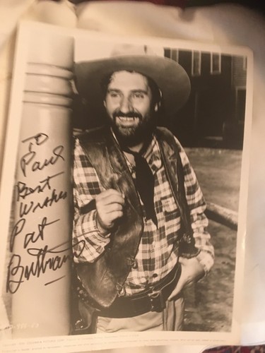 PAT BUTTRAM Autographed Inscribed / Signed T 8x10 Photo American Actor ...