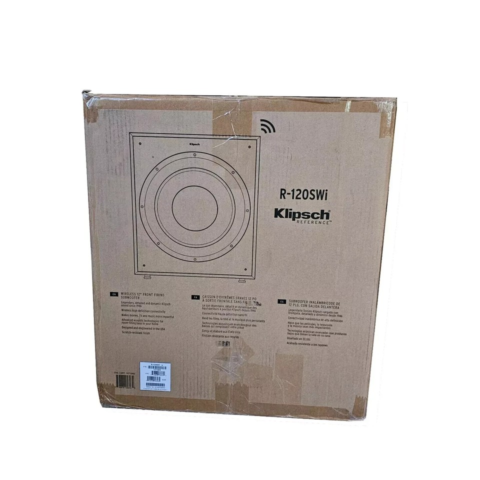 Klipsch R-120SWi 12" High-Performance Wireless Subwoofer | eBay