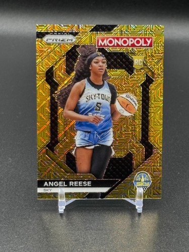 ANGEL REESE 2024 MONOPOLY WNBA PRIZM RC GOLD MILLIONAIRE /500 WNBA 16 ...