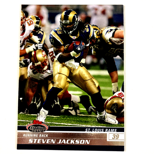 Steven Jackson 2008 Topps Stadium Club Card #10 NFL St. Louis Rams | eBay