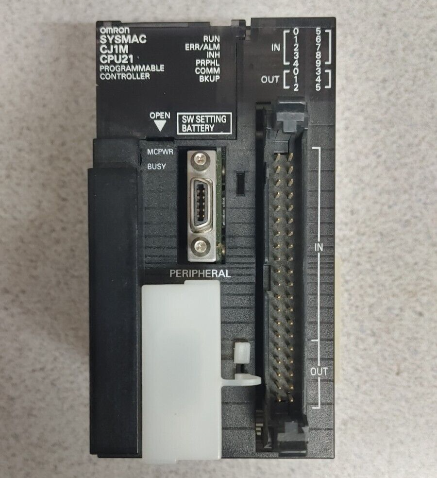 OMRON SYSMAC CJ1M-CPU21 PROGRAMMABLE CPU UNIT GENUINE NEW!! WOW!! | eBay