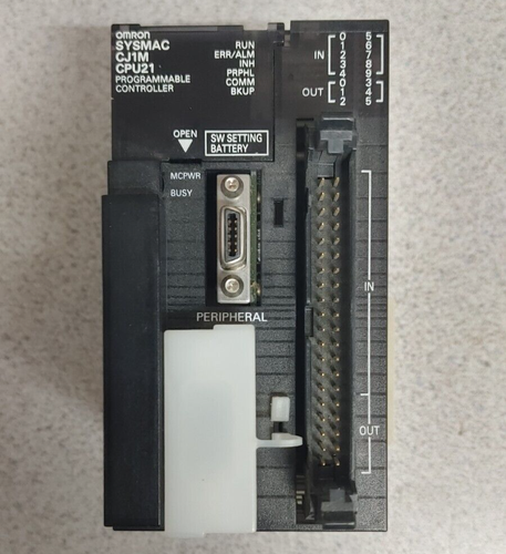 OMRON SYSMAC CJ1M-CPU21 PROGRAMMABLE CPU UNIT GENUINE NEW!! WOW!! | eBay
