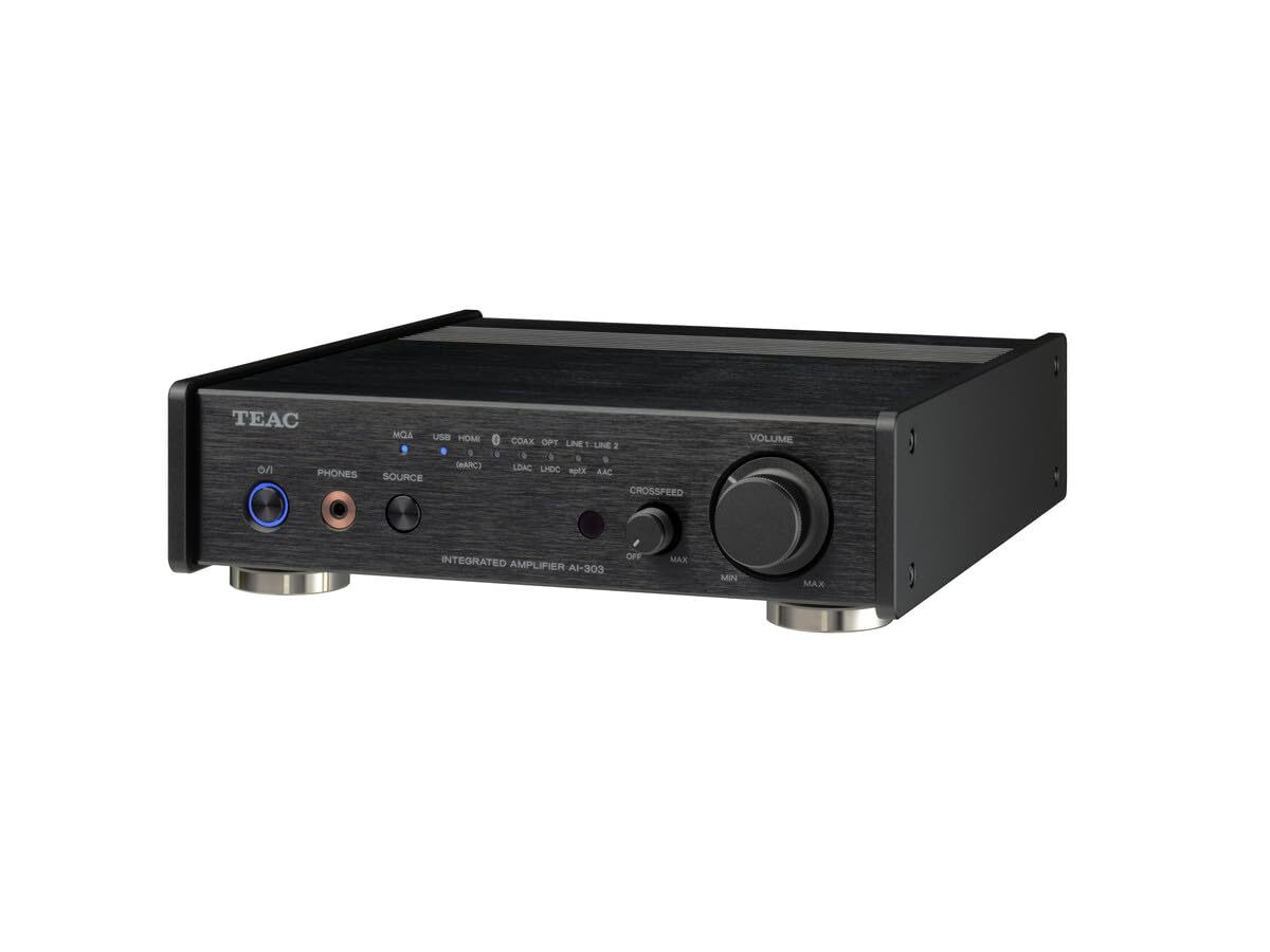TEAC (Tiack) AI-303-B Black USB DAC/Stereo Omin Amplifier/Headphone ...