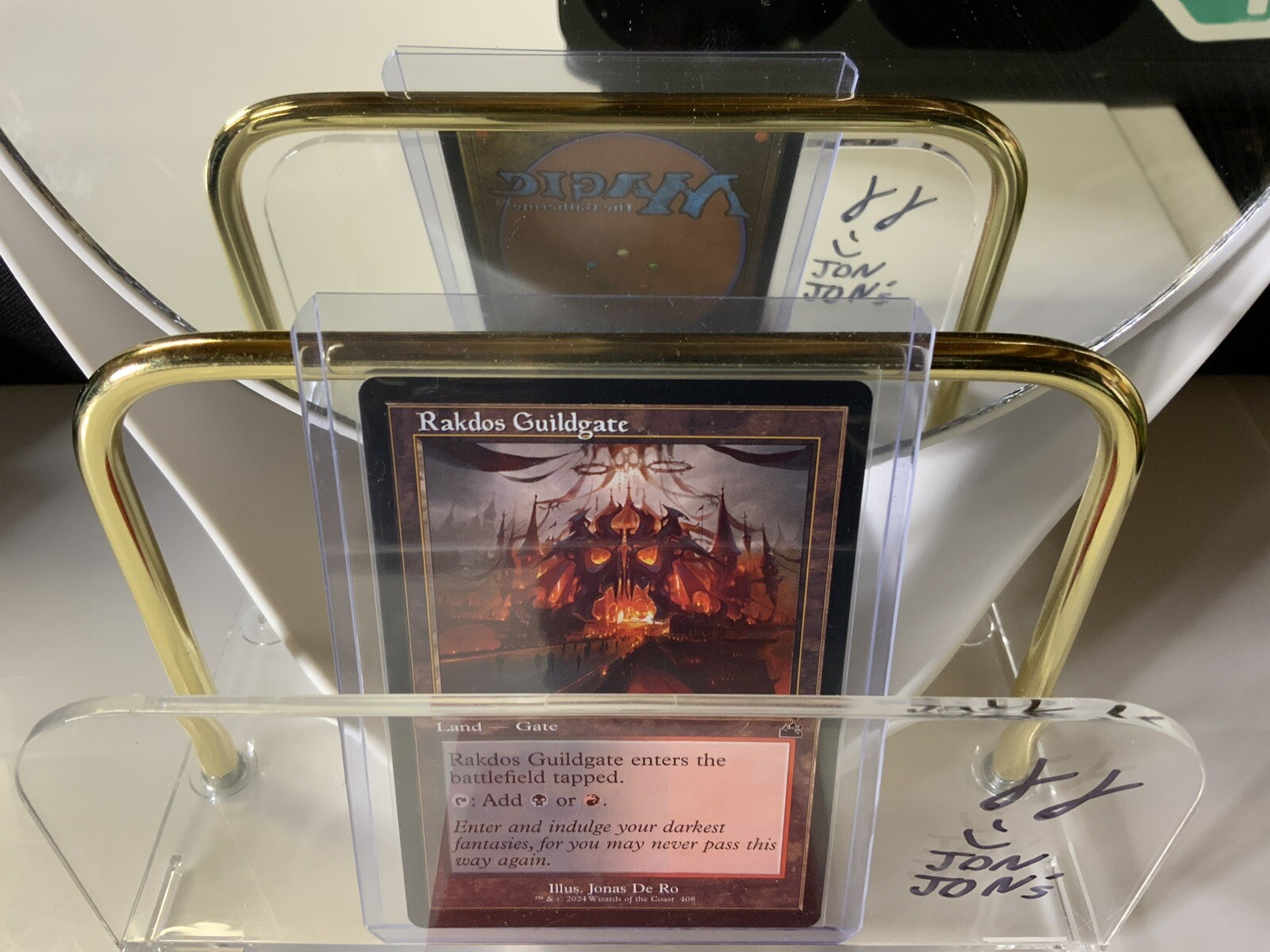 1x (408) Rakdos Guildgate - RETRO FRAME MTG Ravnica Remastered NM Magic ...