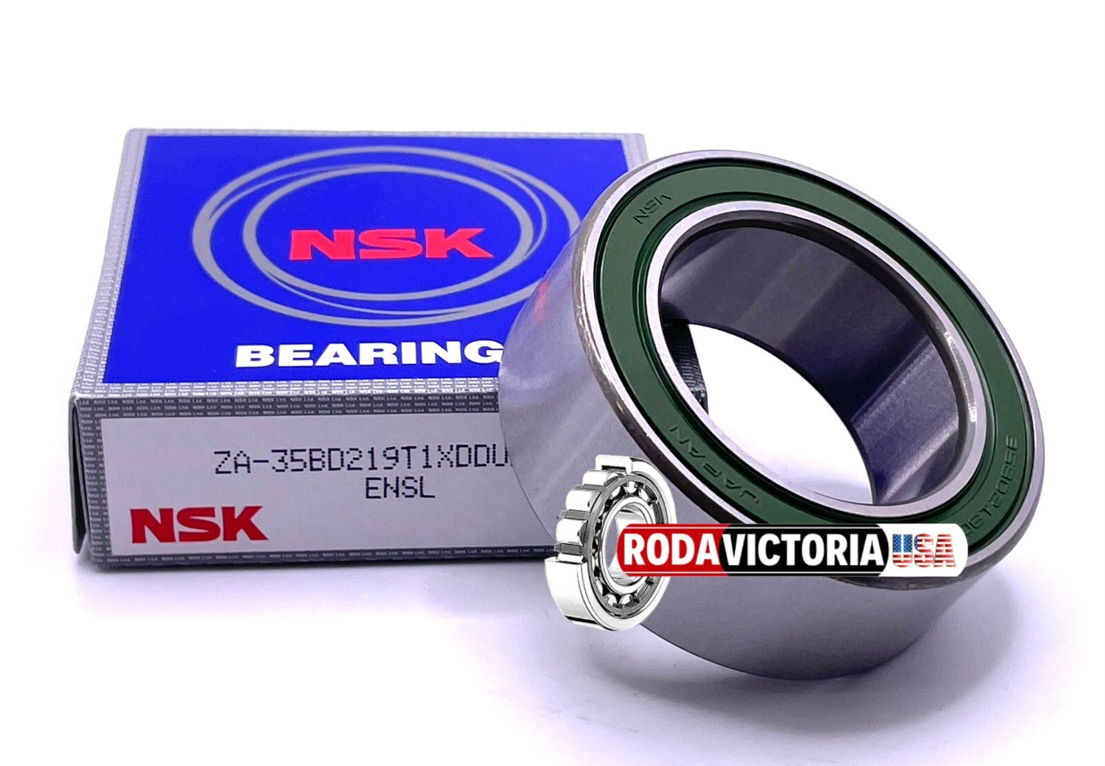 NSK DKS13, DKS15, DCW17D Compressor Pulley Bearing 35x55x20 TOP 35BD219 ...