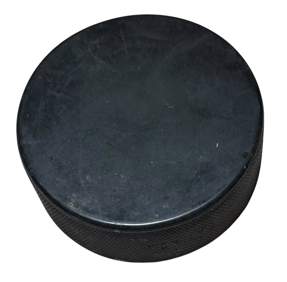Tulsa Oilers CHL Vintage Puck 1980's Used Tulsa Oklahoma Made In Canada ...