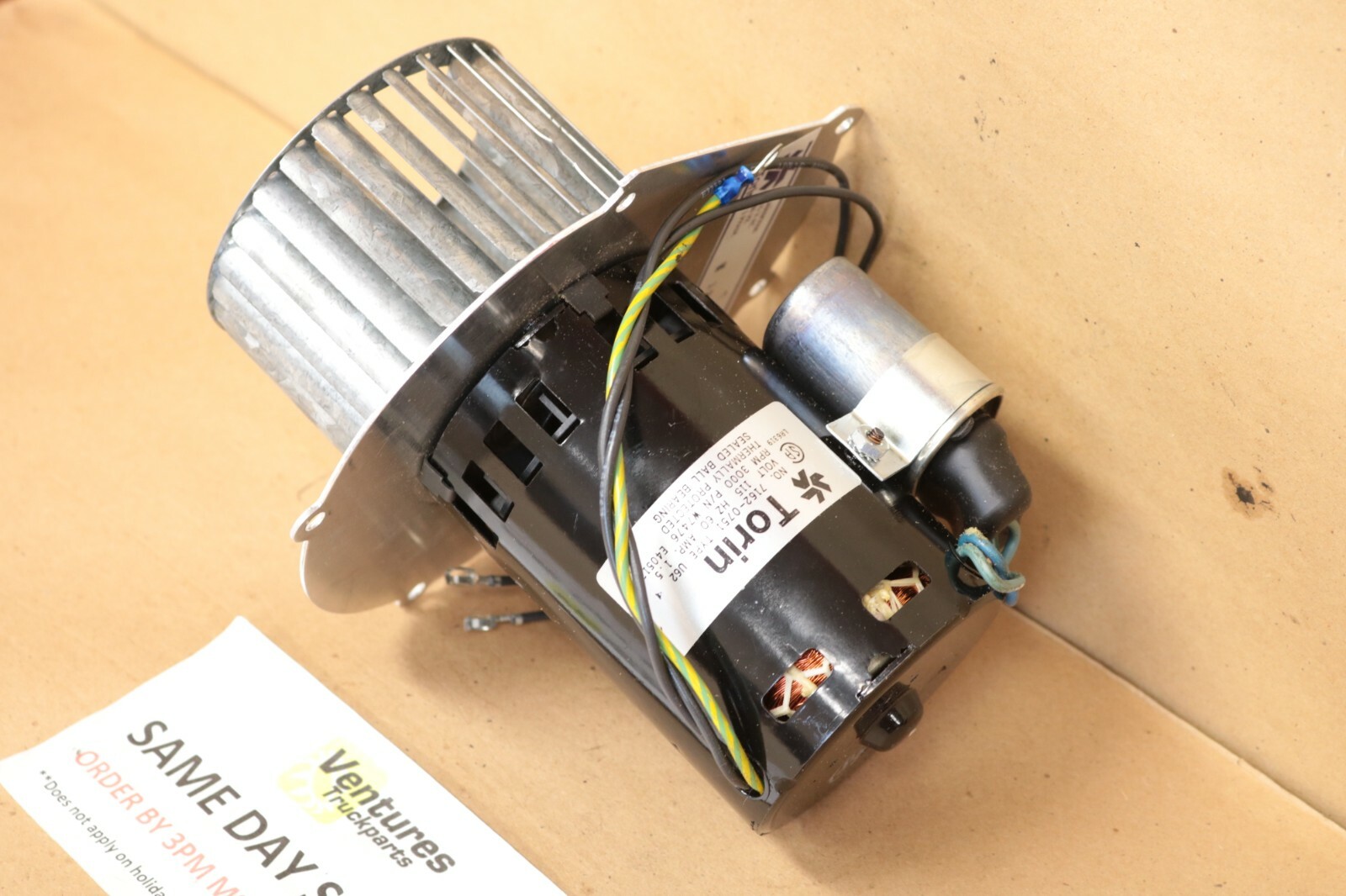 Torin Ventilation Fan Blower Motor AC Or Heat 02608-60077 3000 RPM 115V ...