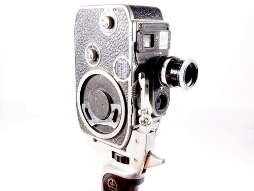 Paillard Bolex B8 8mm Film Movie Camera With 13mm f1.9 Lens & Hand Grip ...
