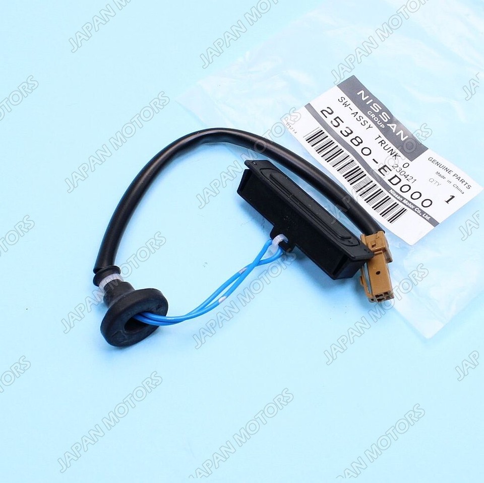 New Genuine OEM Nissan Infiniti Rear Tailgate Trunk Lid Opener Switch ...