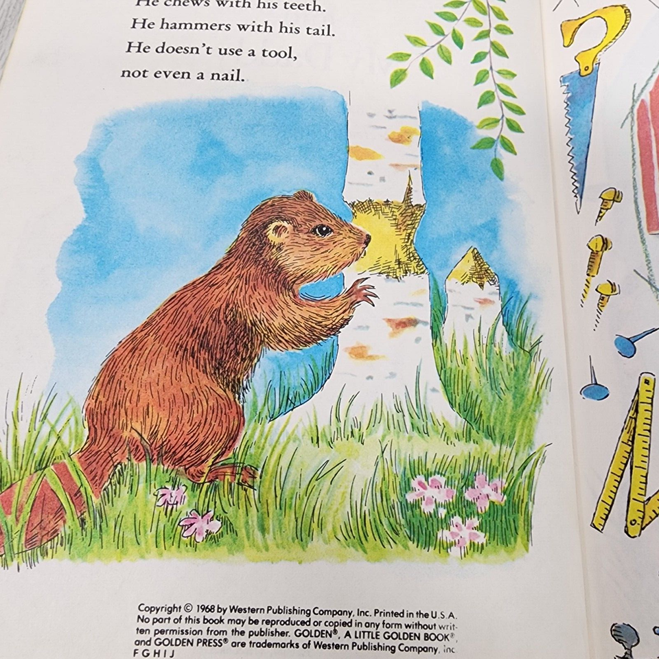 Lot Of 6 Little Golden Books Vintage: New Baby Word Book Circus In Town ...