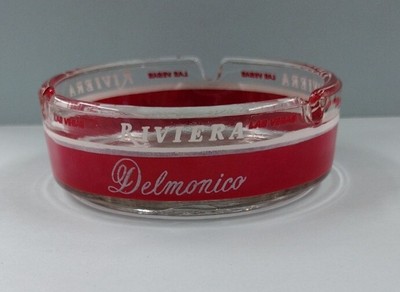 Vintage Riviera Las Vegas Delmonico Cafe Noir Lighthouse Casino Glass ...