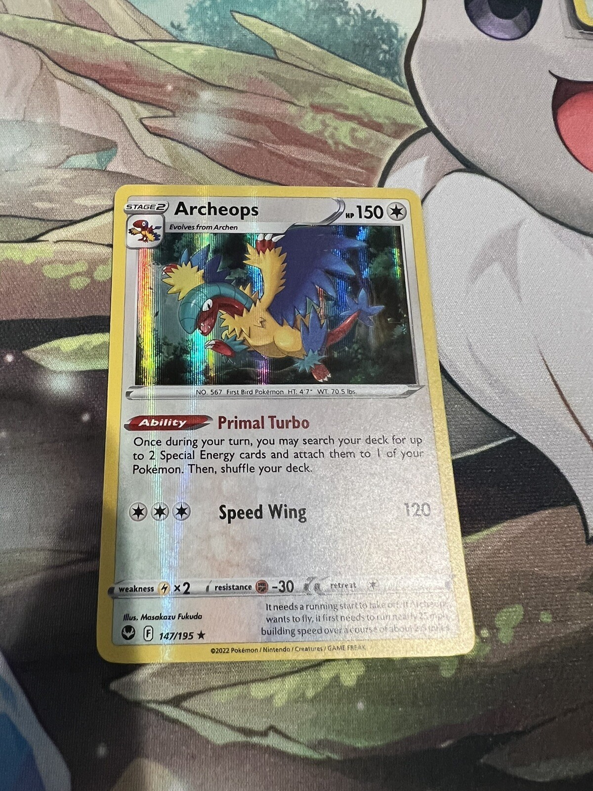 Archeops 147/195 Holo NM+ Silver Tempest Pokemon Card Holo | eBay UK