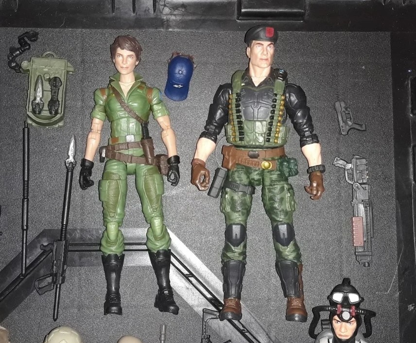 GI Joe Classified Lot Duke, Flint, Lady Jaye, Tunnel Rat, Torpedo ...