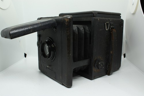 Houghtons Ensign Popuar Reflex Quarter-plate Camera - Not Working | eBay UK