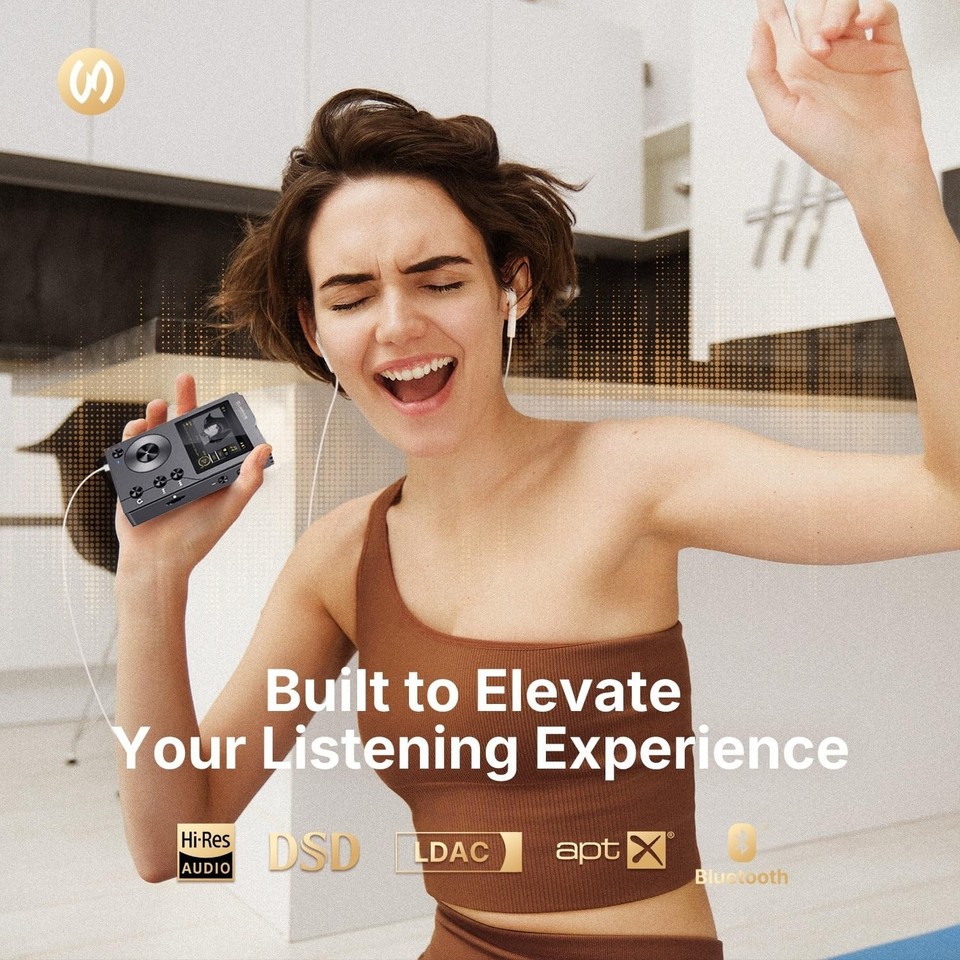 F20 HiFi MP3 Player with Bluetooth5.2, Lossless DSD High Resolution Digital A... 753593939683| eBay