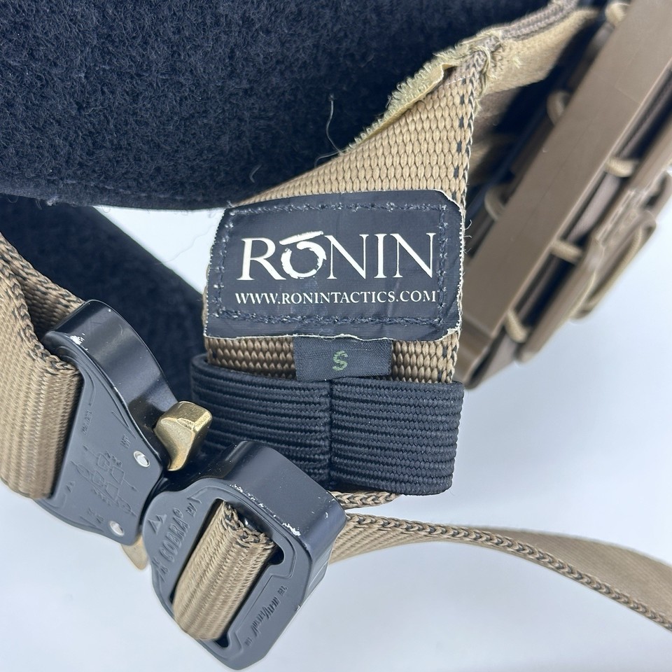 Ronin Tactics Task Force Belt - Tan Color - Size Small & Includes ...