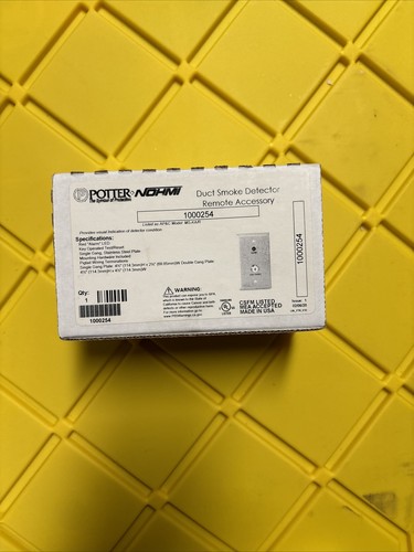 Potter MS-KA/R - Remote Alarm Led And Key-operated Test/reset Switch | eBay