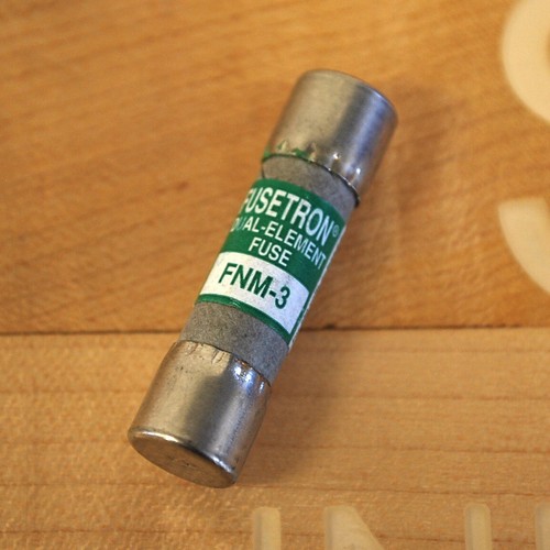 Bussmann FNM-3 Fuse 3 Amp 250 V Time Delay - USED | eBay