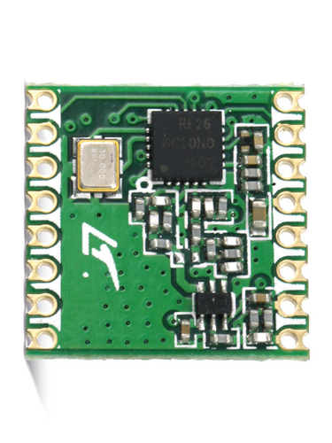 RFM26W-433-S2 HopeRF 433 MHz Transceiver-Funkmodul FSK-Modulation TX/RX ...