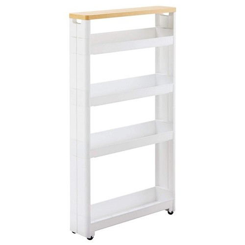 Narrow Gap Storage Rack Basket Shelf Cart Holder for kitchen laundry ...