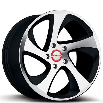 18x8.5"Shift Wheels Strut Gloss Black Machined Rims (A02) | eBay