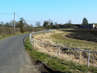 Photo 12x8 The road to Chirton from Patney The properties in the ...