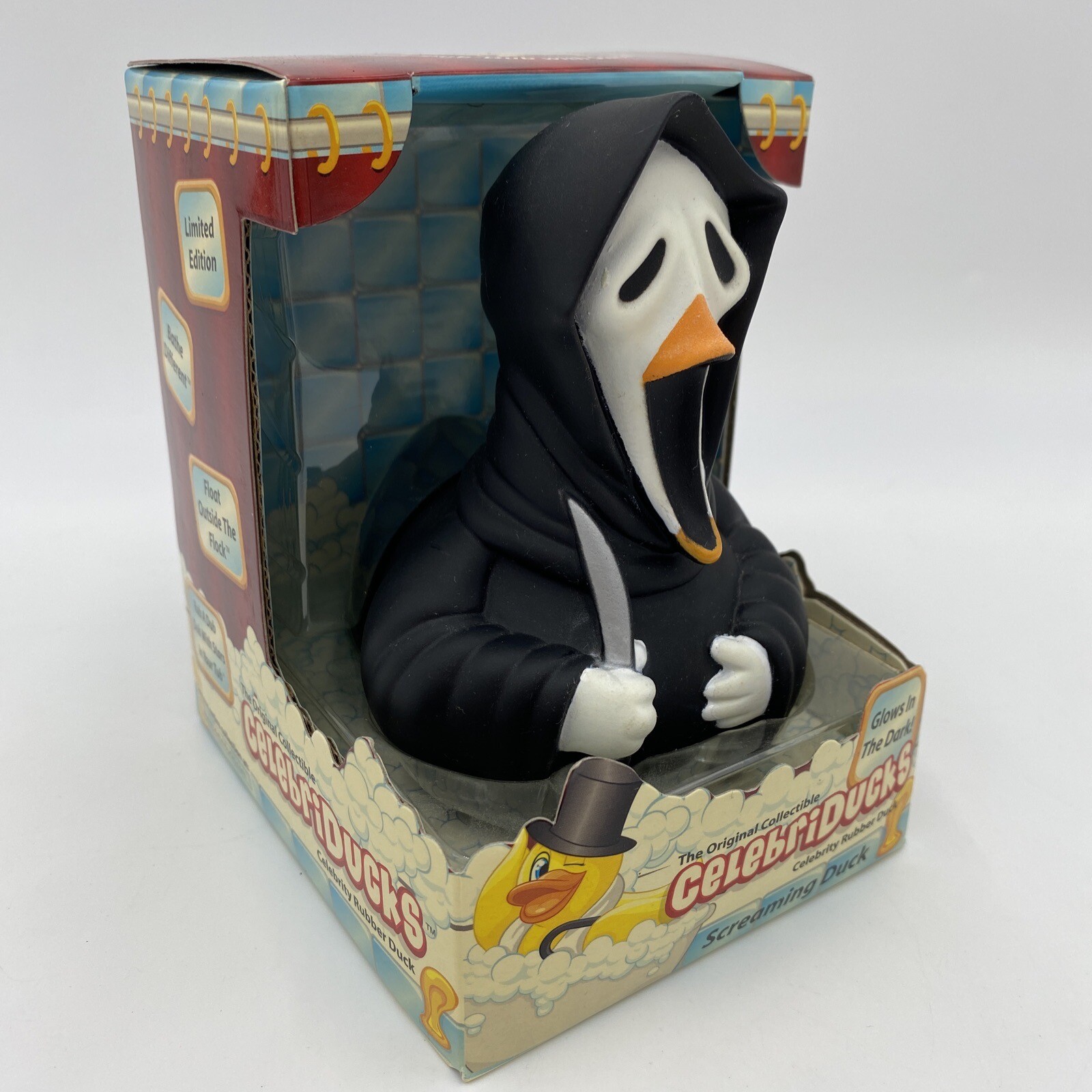 Celebriducks Limited Edition Screaming Duck Horror Ghostface Scream ...