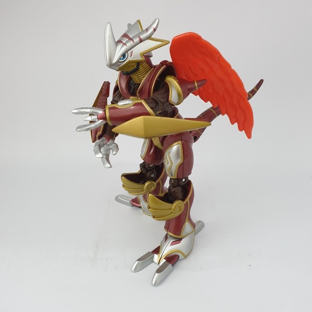 Bandai Digimon Spirit Evolution Vritramon BURNINGGREYMON Digivolving ...