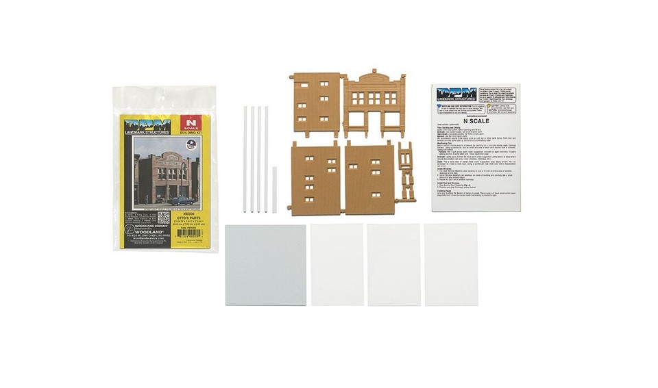DPM #50300 - N Scale Building Kit - Otto's Parts - NEW - Woodland ...