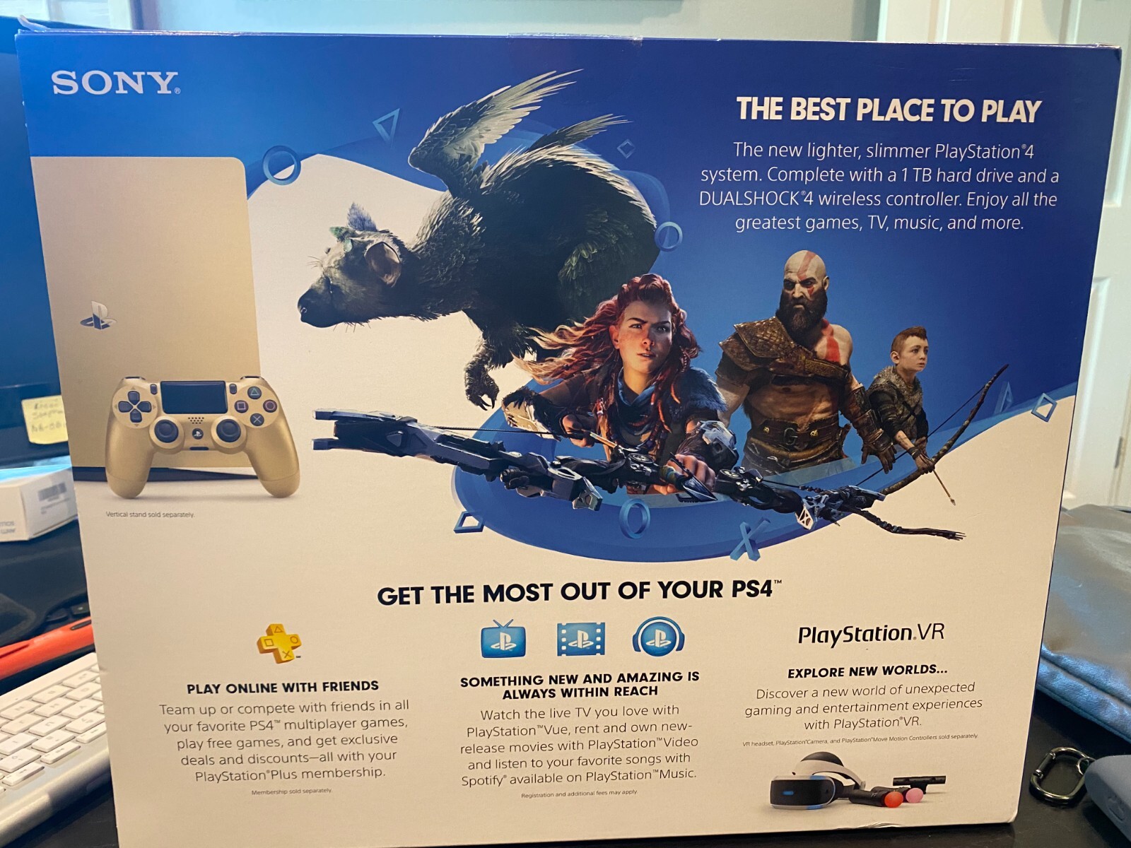 *SEALED* Sony 3002191 PlayStation 4 Slim Limited Edition 1TB Gaming ...