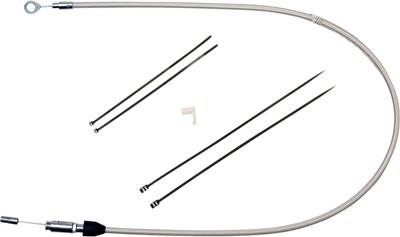 Quick Connect Braided Upper Clutch Cable SS 40in. Harley Road Glide ...