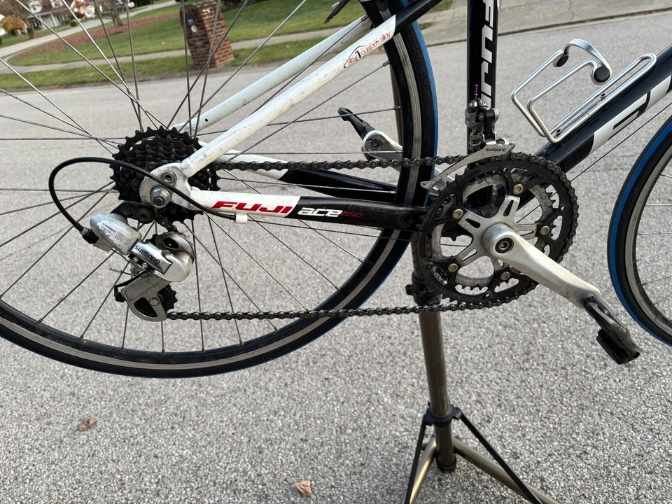 fuji ace 650 road bike Black/white | eBay