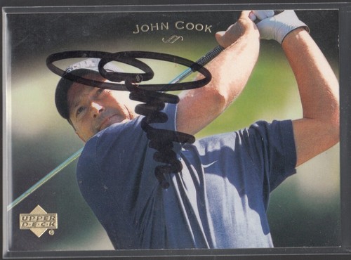 JOHN COOK 2003 Upper Deck #13 TTM/IP Signed Autographed | eBay