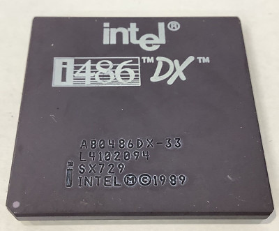 Intel i486 DX CPU 33Mhz | eBay