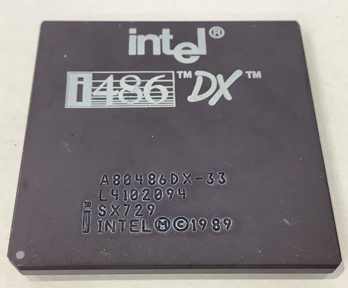 Intel i486 DX CPU 33Mhz | eBay