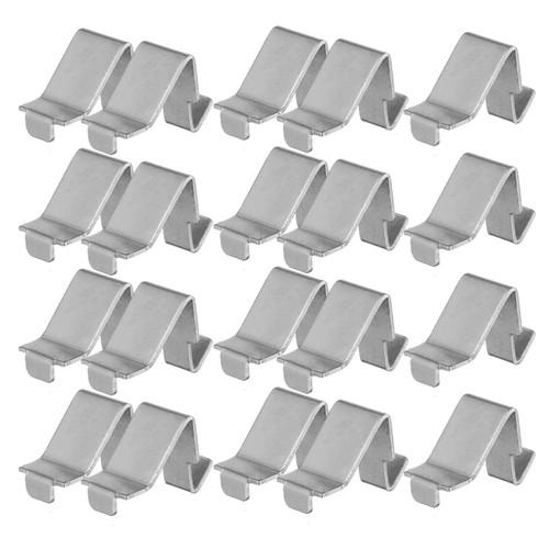 50 Pcs File Cabinet Support Card Holder Metal Partition Clips Clamps | eBay