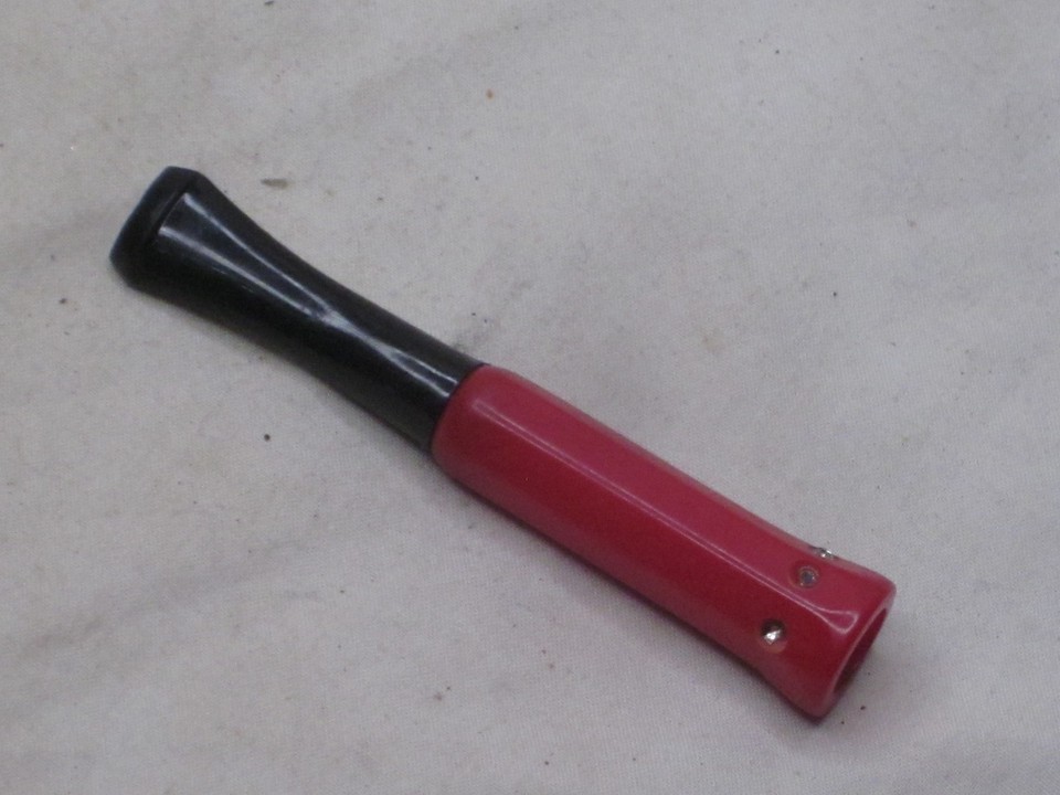 vintage Art Deco red Bakelite Cigarette Holder Tip faux diamond ...