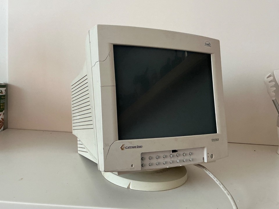 Sony Gateway 2000 CPD-GF100 Vivitron 14" CRT Computer Monitor | eBay