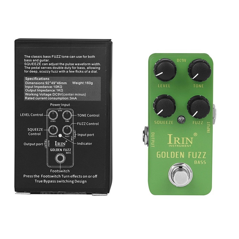 Compact Design Guitar Effect Pedal Overdrive Delay Pedal Clear And ...