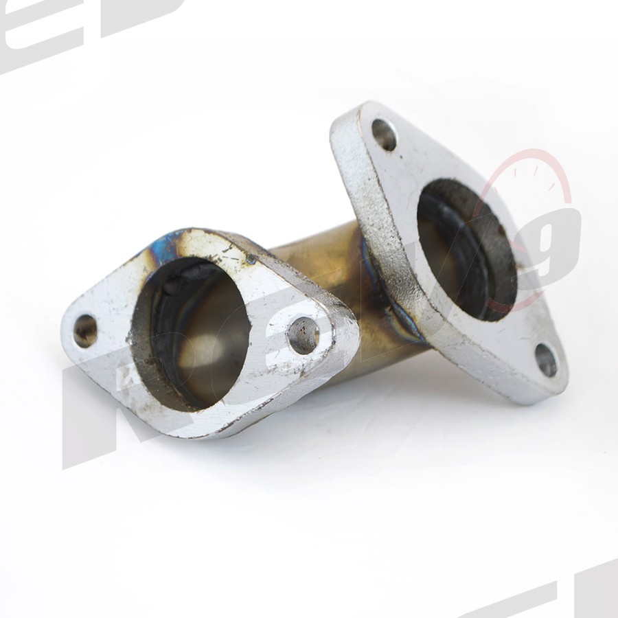 REV9 38MM 35MM STAINLESS STEEL TURBO WASTEGATE DUMP TUBE PIPE ELBOW SET ...