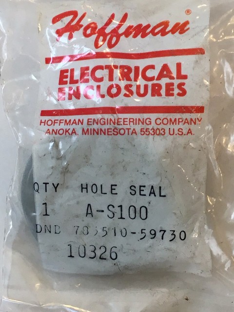Hoffman AS100 Hole Seal 1 Conduit Grey Steel NEMA 4 for sale online | eBay