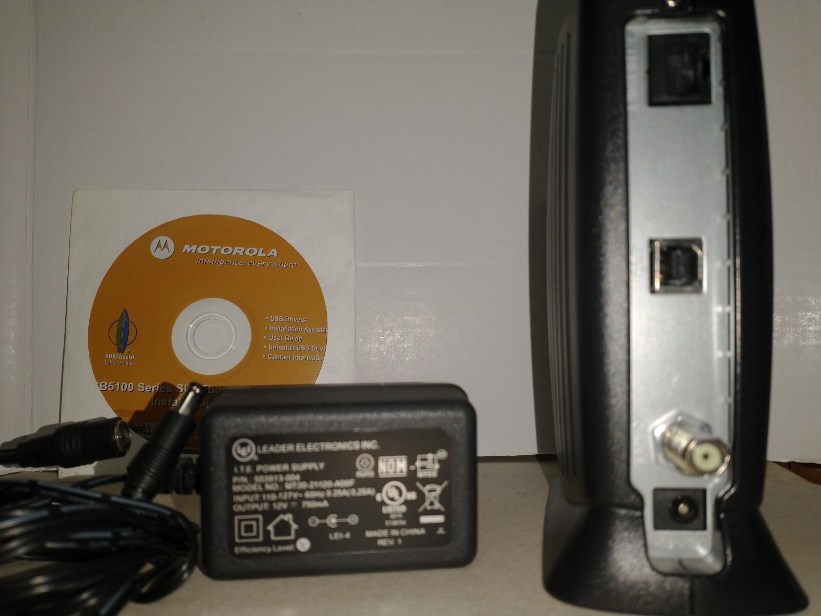 Motorola SURFboard SB5101U (567005-005-00) 38.91 Mbps 612572171585| eBay