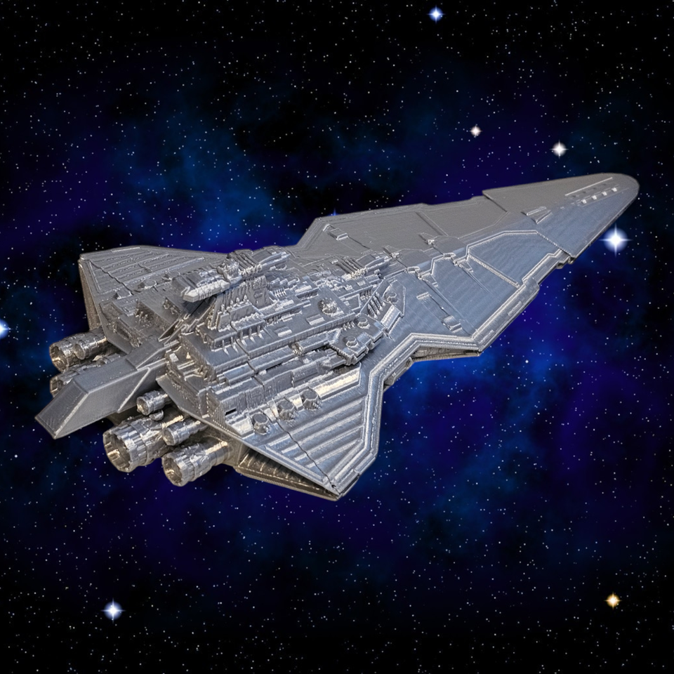 3D Printed Star Wars. Chancellor class Star Destroyer | eBay